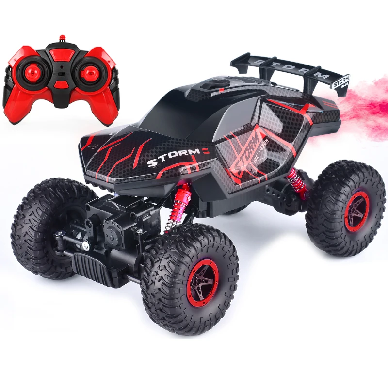 Paisible 4WD eléctrico RC coche niebla spray de humo de escape Rock ...