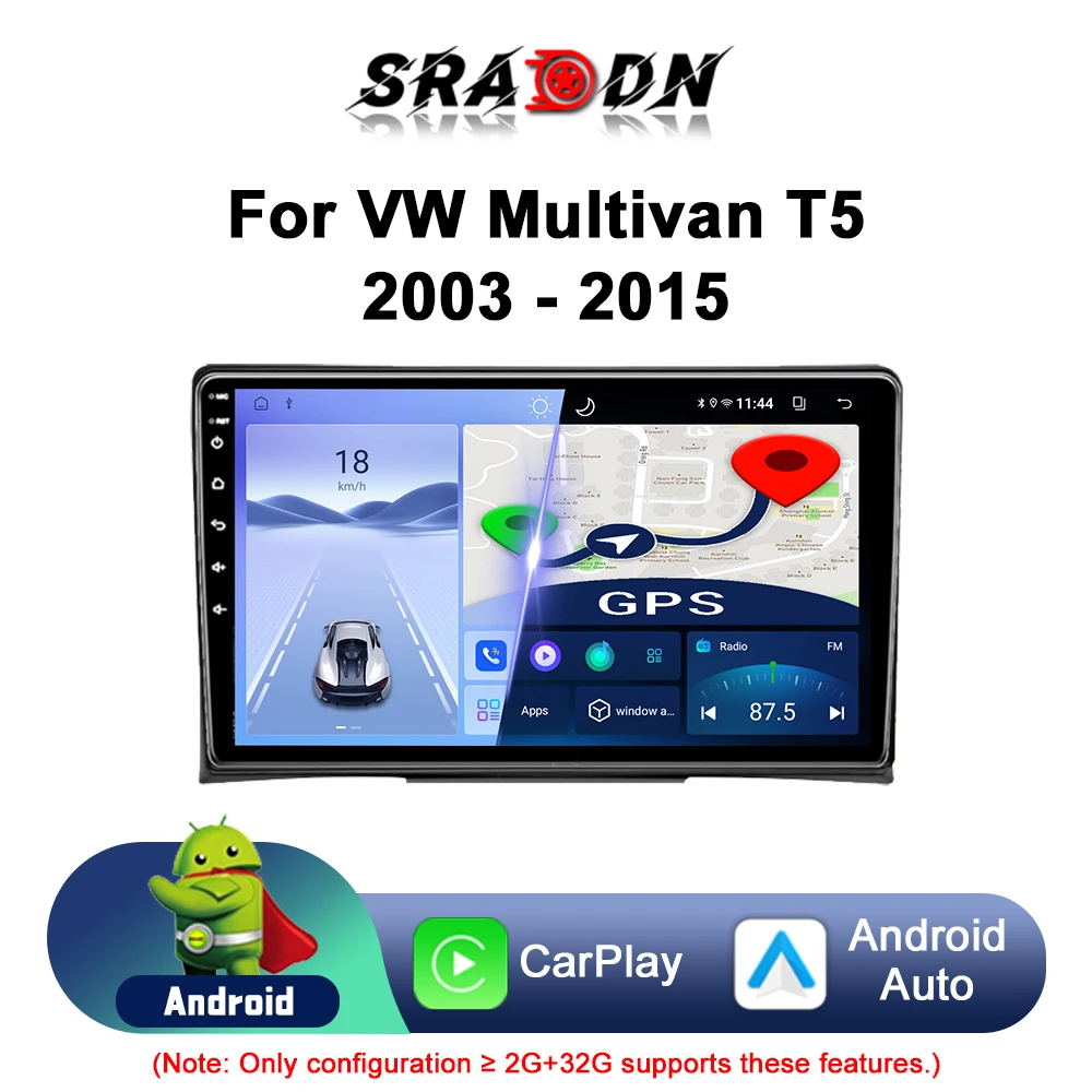 For-Volkswagen-VW-Multivan-T5-2003-2015-Android-Car-Radio-Automotive ...