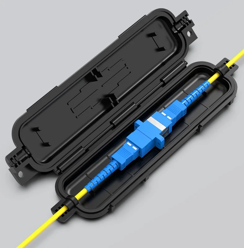 10pcs-FTTH-Drop-Cable-Rotection-Box-Optical-Fiber-Protection-Box-Heat ...