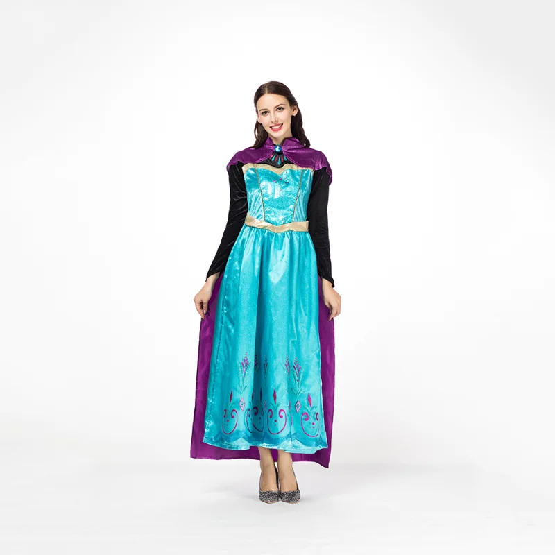 Adult-Fairy-Tale-Ice-Princess-Costume-Dress-Women-Halloween-Carnival ...