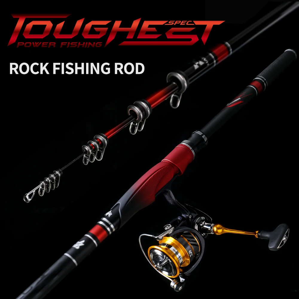 2022-New-Telescopic-Spinning-Surfcasting-Fishing-Rod-4-5m-5-3m-1-4-Rock ...