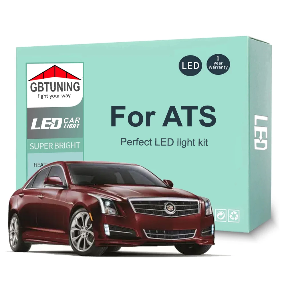 13Pcs-LED-Interior-Light-Bulb-Kit-For-Cadillac-ATS-2013-2014-2015-2016 ...