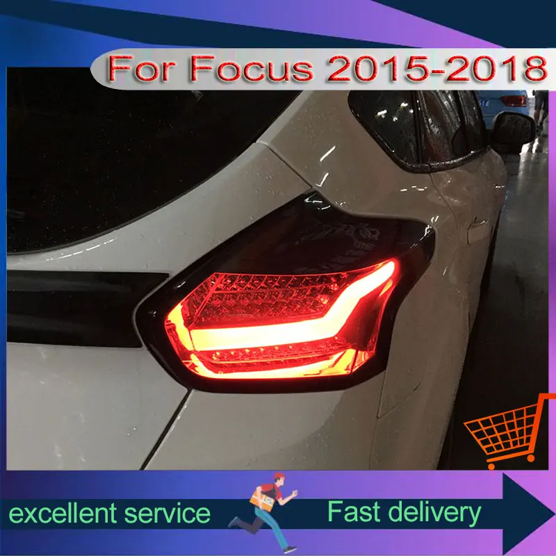 Hatchback Taillights For Ford Focus 2015-2018 Modified Automotive ...