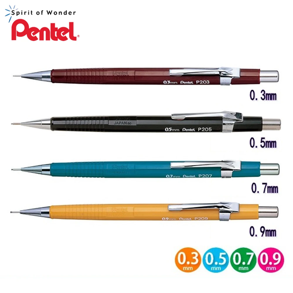 1pcs-Japan-Pentel-Drawing-Mechanical-Pencil-P200-Series-Activity-Pencil ...
