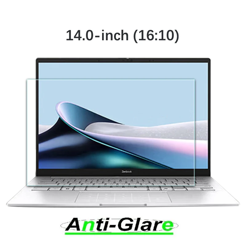 2X Anti-Glare/Anti Blue-Ray Screen Protector for ASUS Zenbook A14 ...