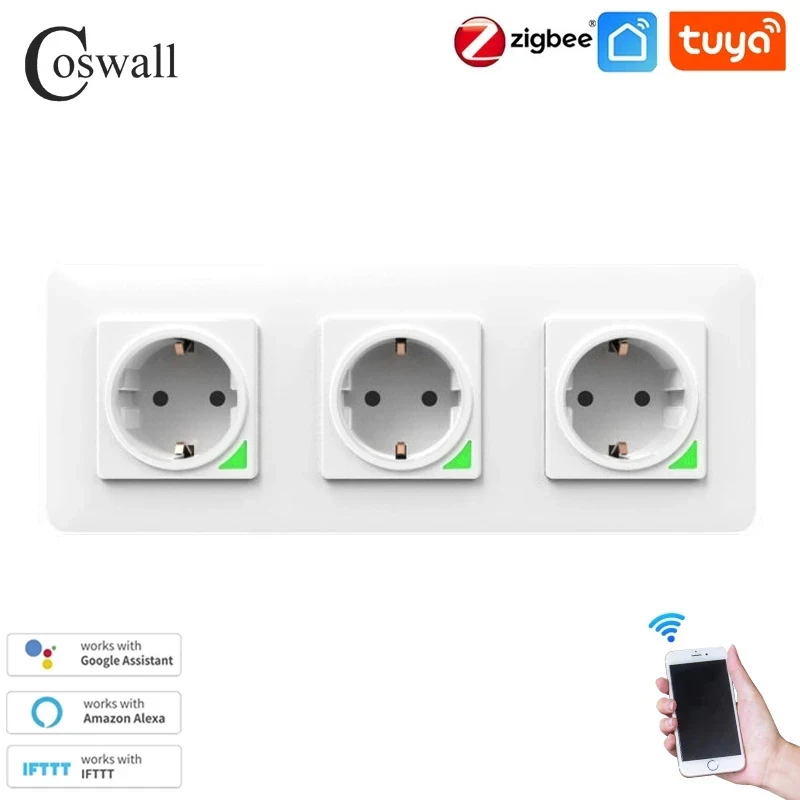 Switch Socket Zigbee | Controlled Socket Zigbee | Zigbee Smart Wall ...