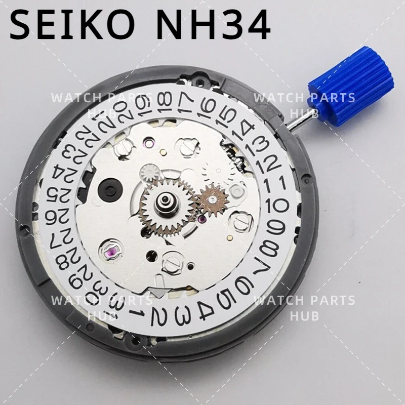 Genuine-Japan-NH34-Automatic-Movement-GMT-Date-At-3-TMI-SII-Original ...