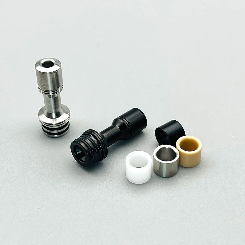 Newest 415 Long Drip Tip 510 Thread 316ss Pom Peek Mouthpiece 3mm Vape ...