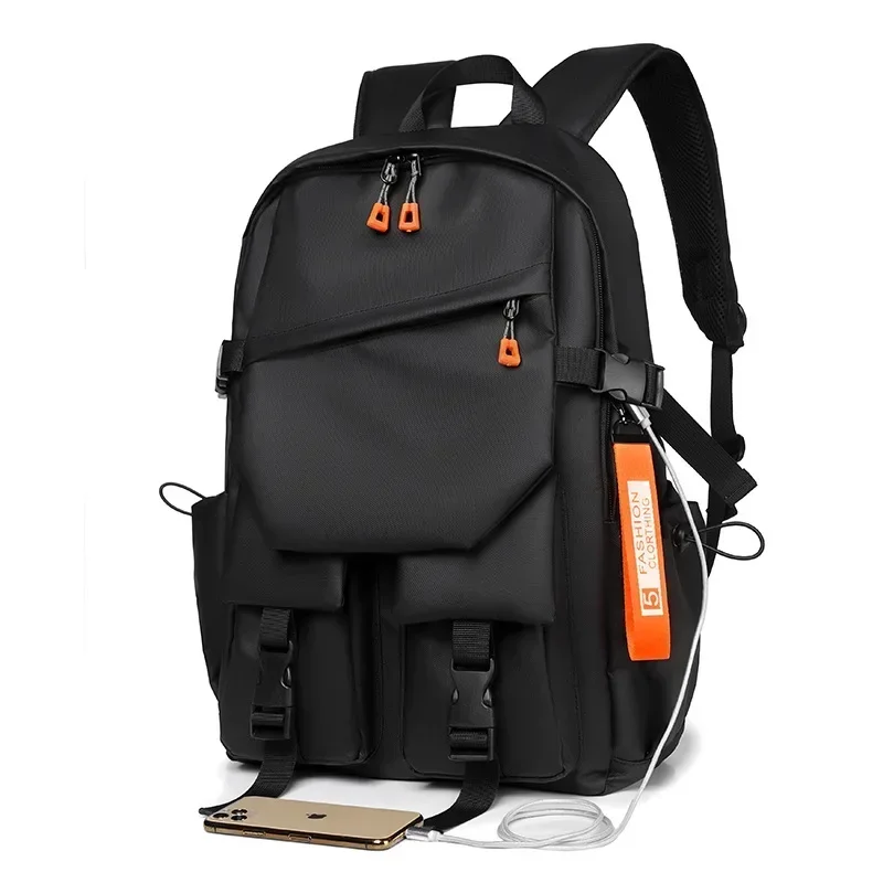 Men-s-Large-Capacity-Casual-Sports-Backpack-Oxford-Fabric-College ...