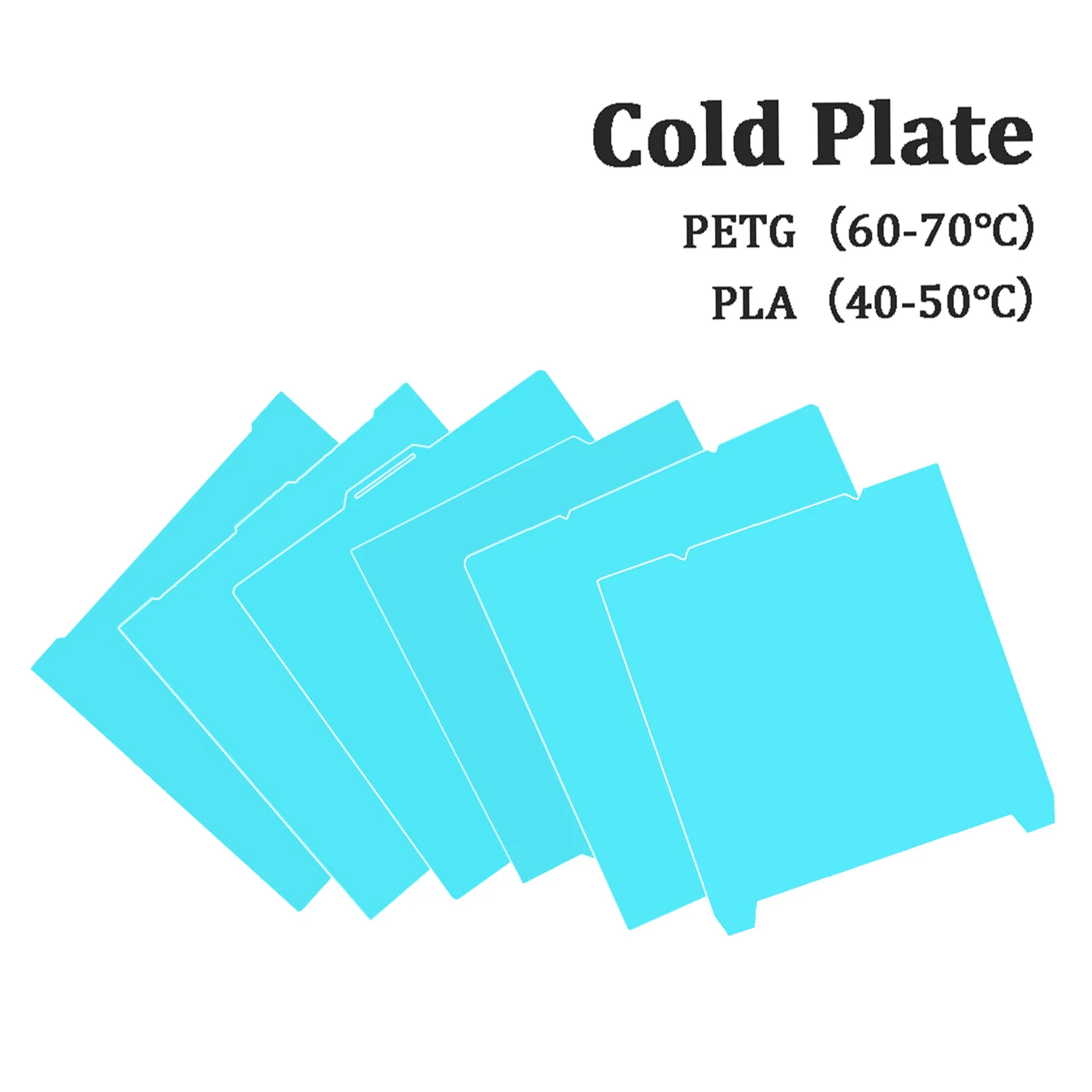 Glacier Cold Plate For Bambu Lab H2D H2S A1 P1 X1C P2S H2C Cool Build ...