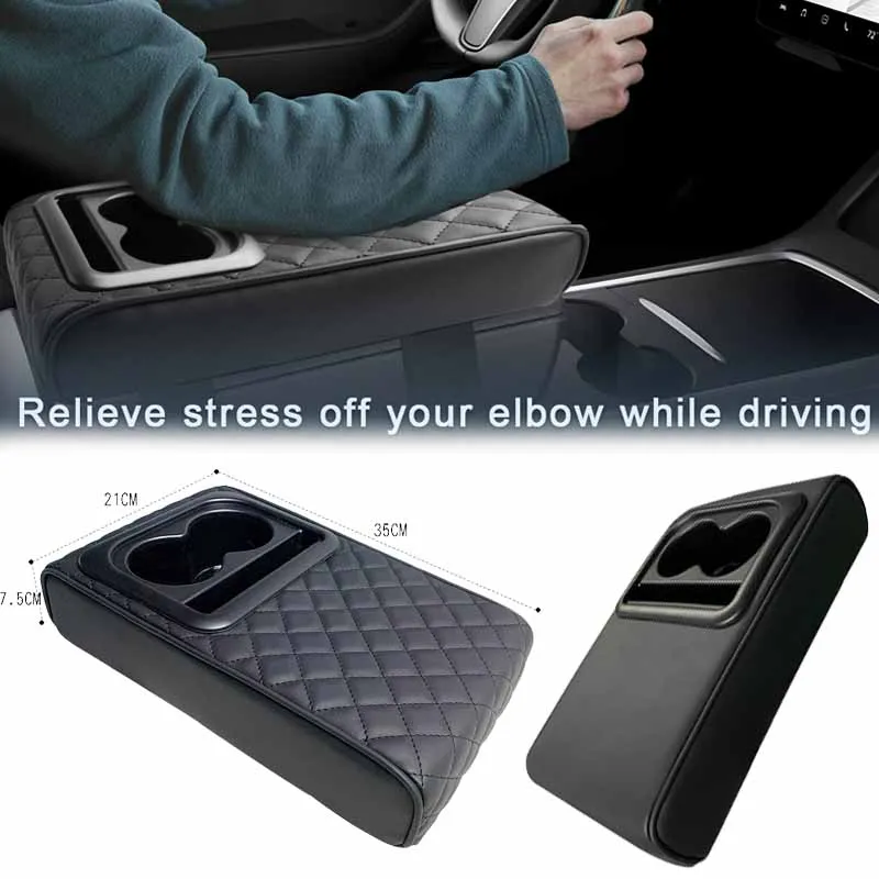 Car-Armrest-Box-Booster-Cushion-Universal-Center-Console-Armrest-Pillow ...