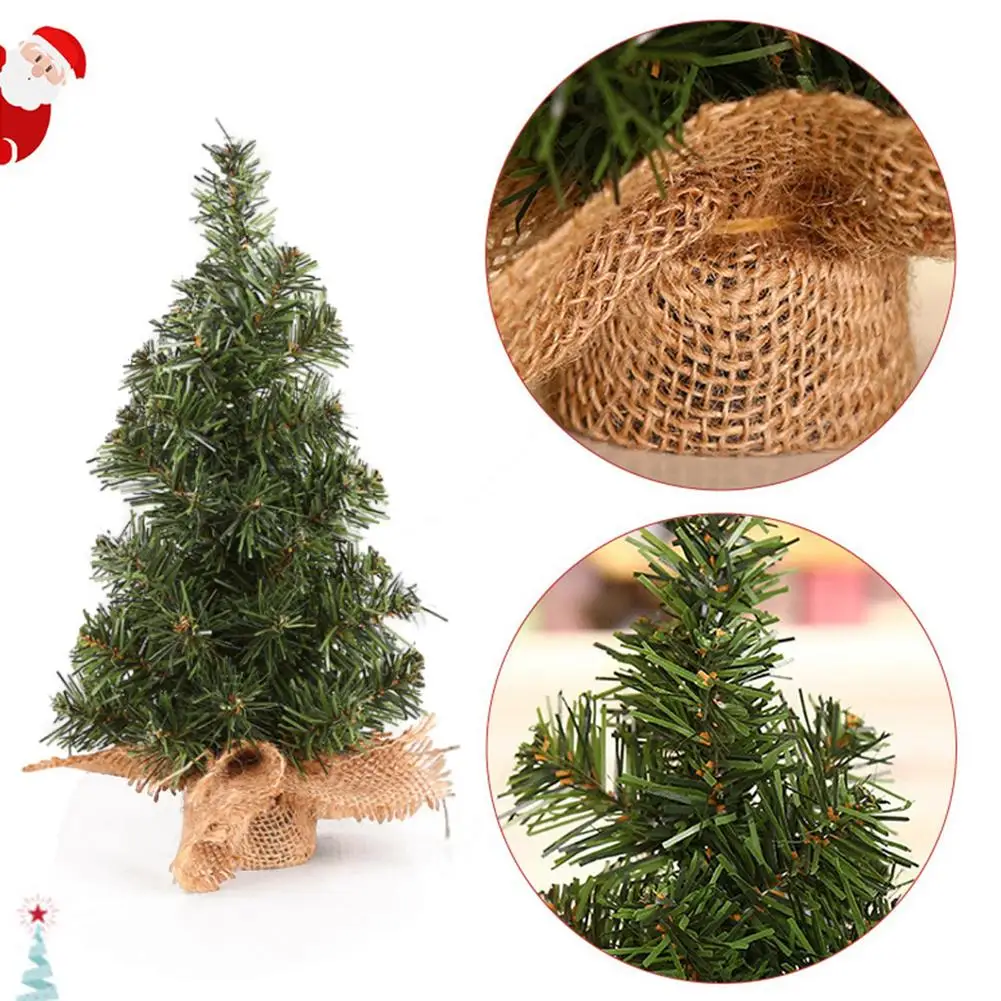 20-40CM-Christmas-Tree-Ornament-Desktop-Miniature-Pine-Tree-Tabletop ...