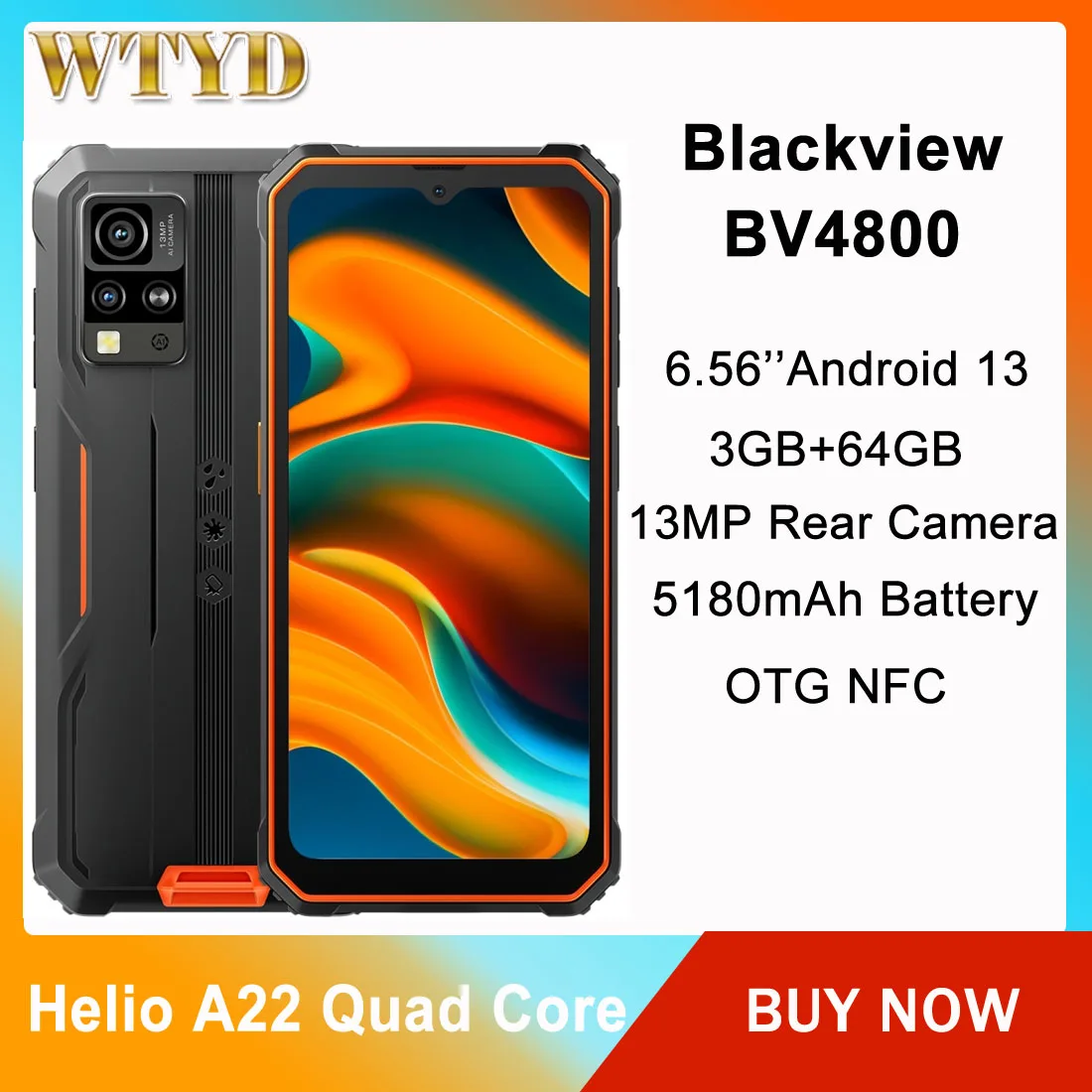 Blackview-BV4800-Rugged-Phone-3GB-64GB-IP68-IP69K-5180mAh-6-56 ...