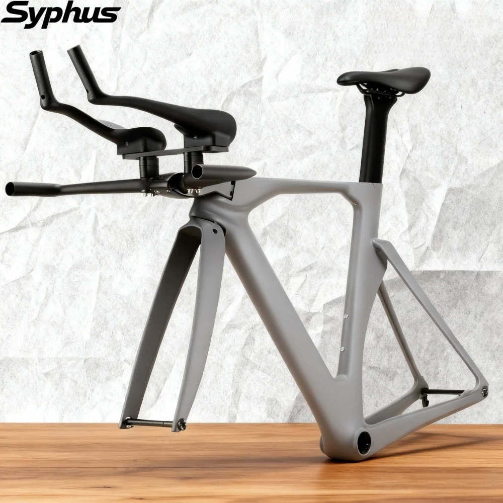 Syphus Carbon TT Frame Disc Brake Triathlon Bike Frame BB386 Carbon TT ...