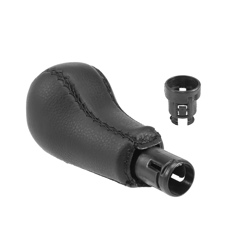 For-Volvo-S60-S80-V70-XC70-PU-Leather-Gear-Shift-Knob-Handball ...