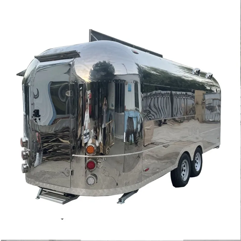 Customized-Stainless-Steel-Travel-Trailer-Camp-Stall-Car-Multi ...