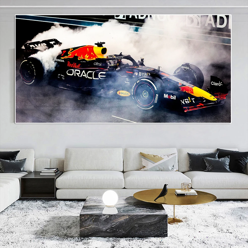 Formula Grand Prix Verstappen Racing Poster Print Charles Leclerc Race ...