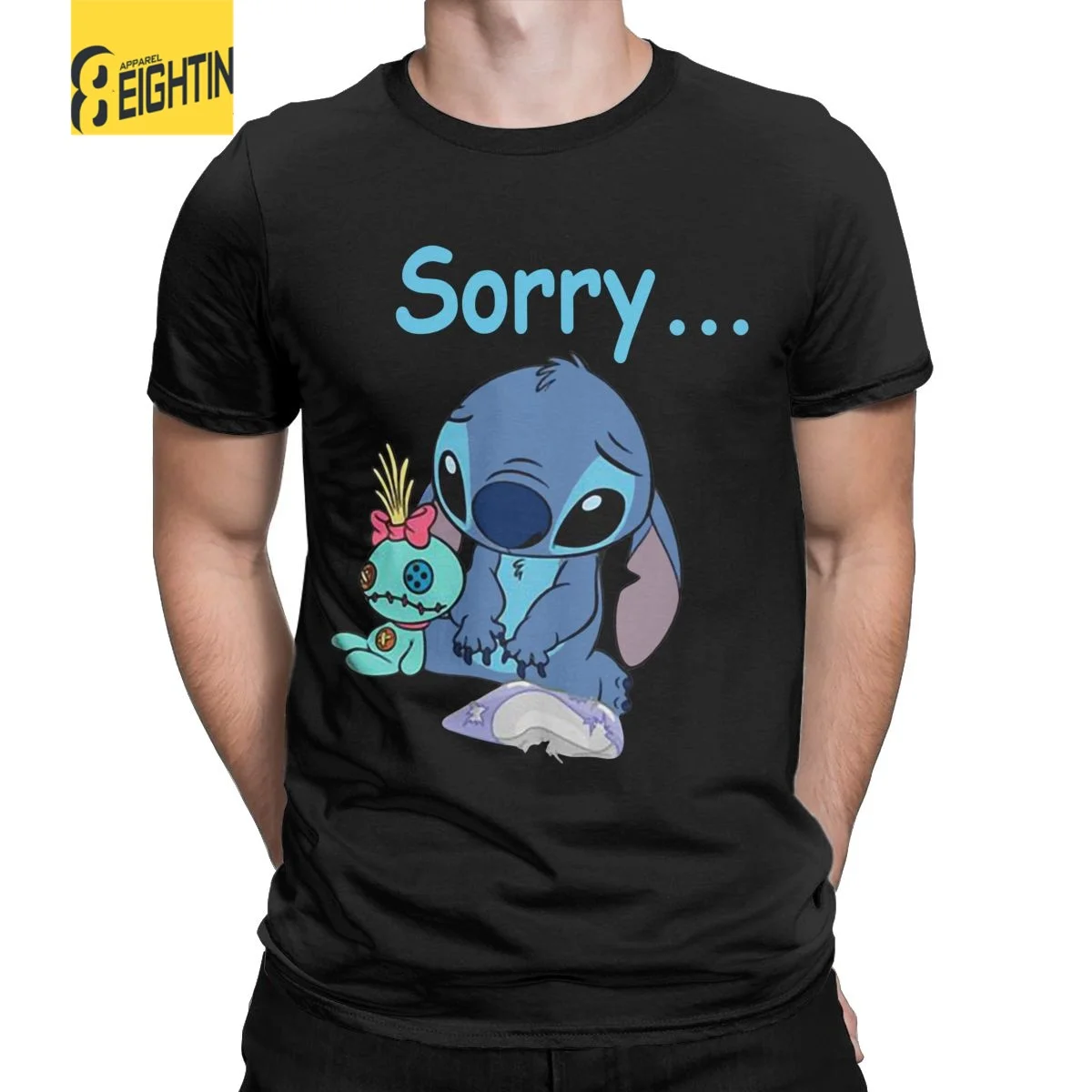 Disney Men Tee Eeyore And Jack Skellington Sorry Women T Shirt Short ...