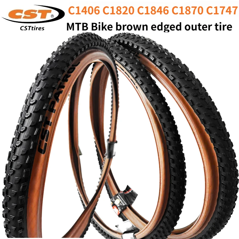 CST MTB Bike tire C1406 C1870 wear-resistant C1820 20 26 27.5 29X1.95 2 ...