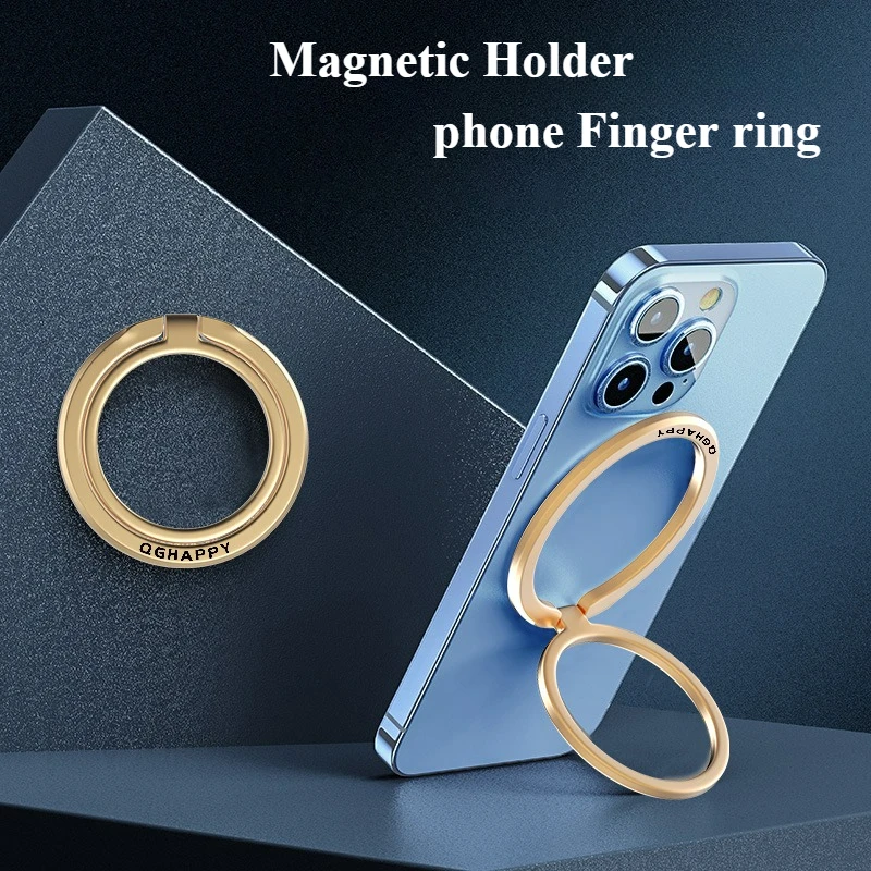 Magnetic Cell Phone Holder Magnet Stand Phone Finger Ring for IPhone 12 ...