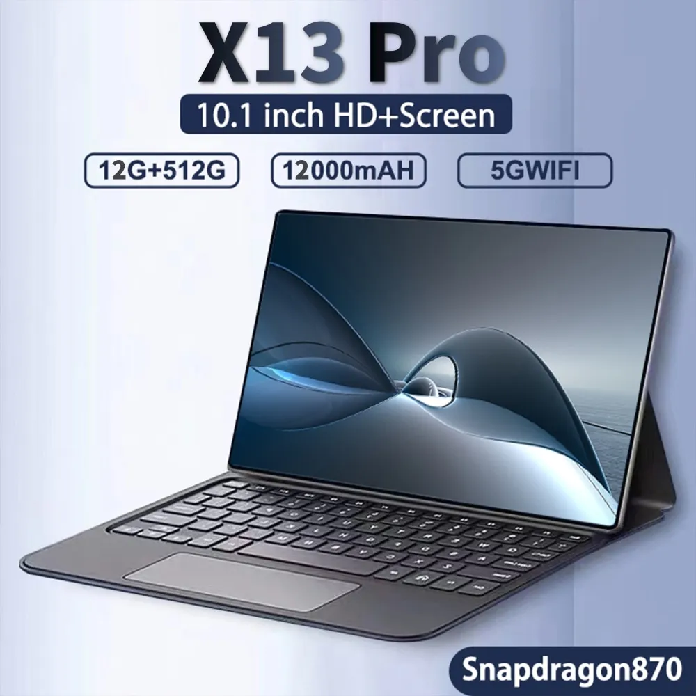 X13 Pro Tablet Versão Global, Android 12.0, Snapdragon, 12G + 512GB, 12 ...