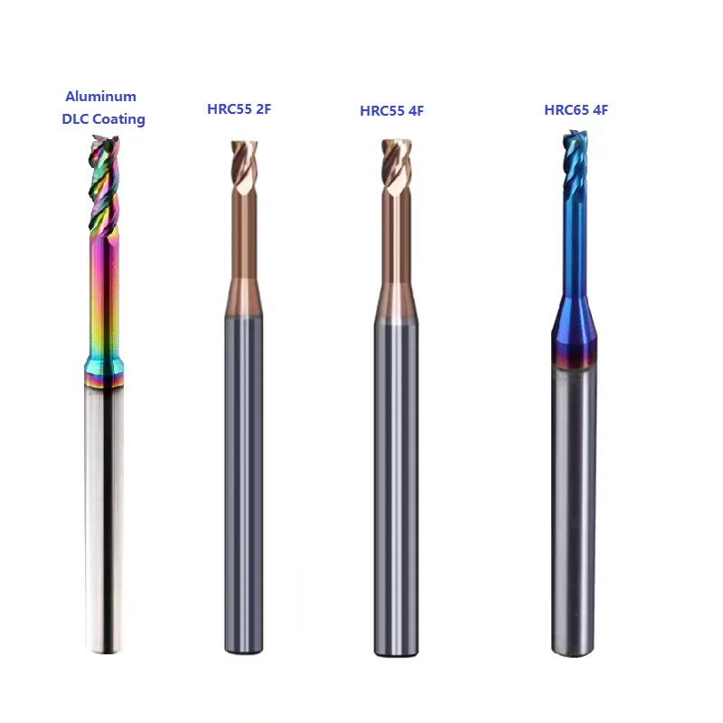 1PCS-HRC55-HRC60-HRC65-2-3-4-Flute-Tungsten-Carbide-End-Mill-CNC ...