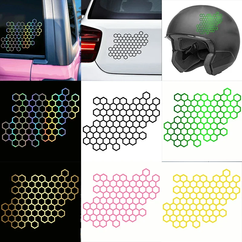 Honeycomb-Open-Style-Car-Stickers-for-Auto-Window-Body-Motorcycle-Cool ...