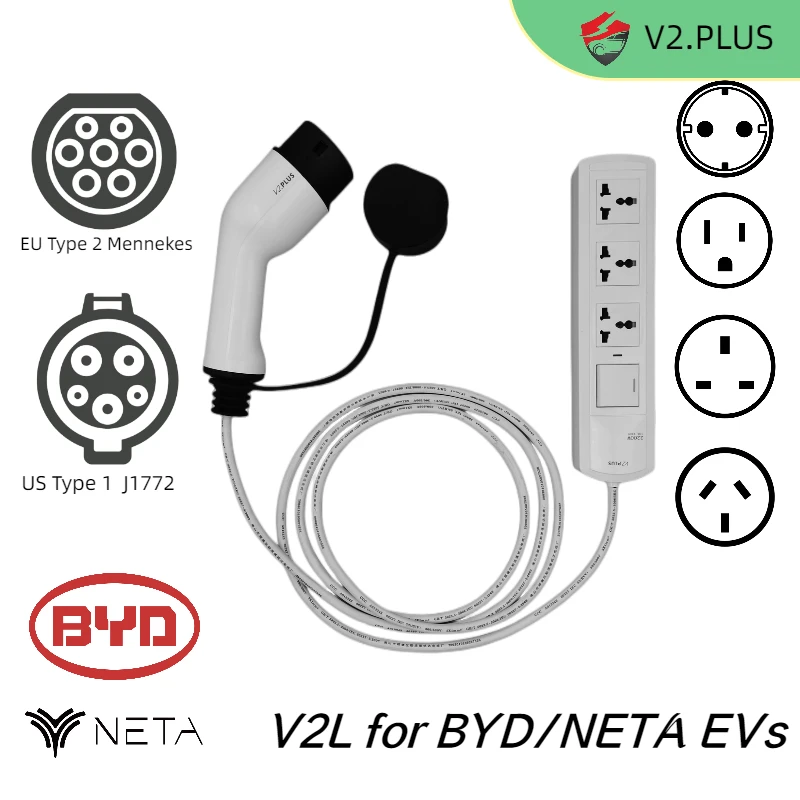 V2L-adapter-cable-adaptor-mg-zs-ev-IONIQ-5-KIA-6-BYD-Neta-v2l-adaptor ...