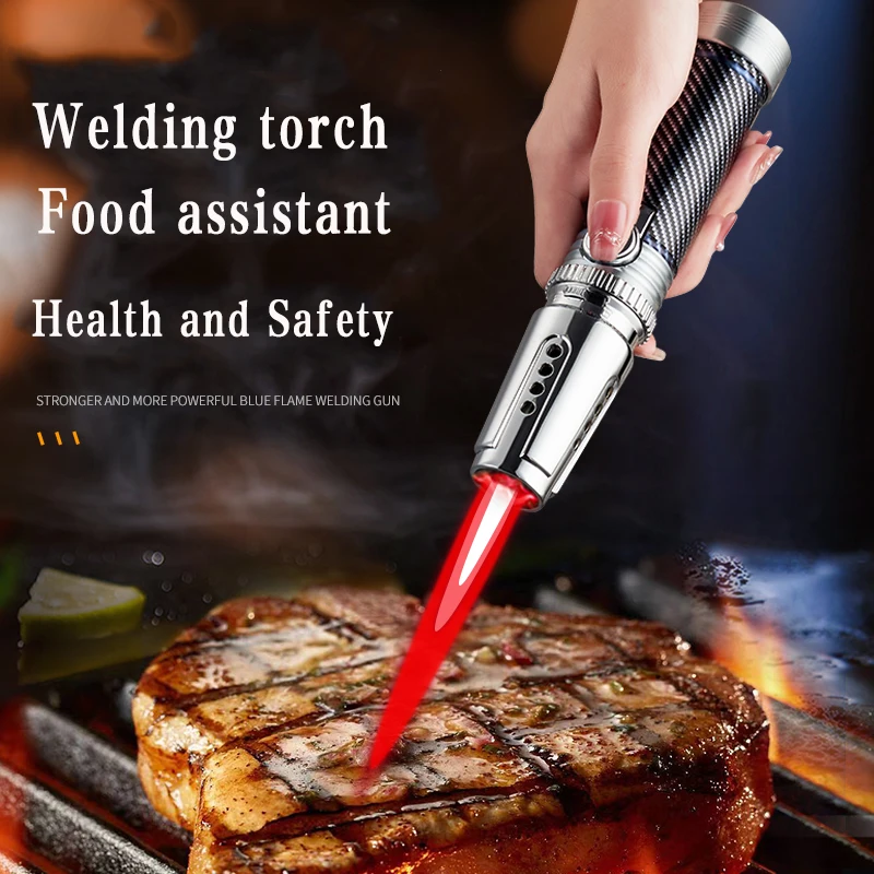 1300-Spray-Gun-Turbo-Metal-Red-Flame-Gas-Lighter-Kitchen-Cooking ...