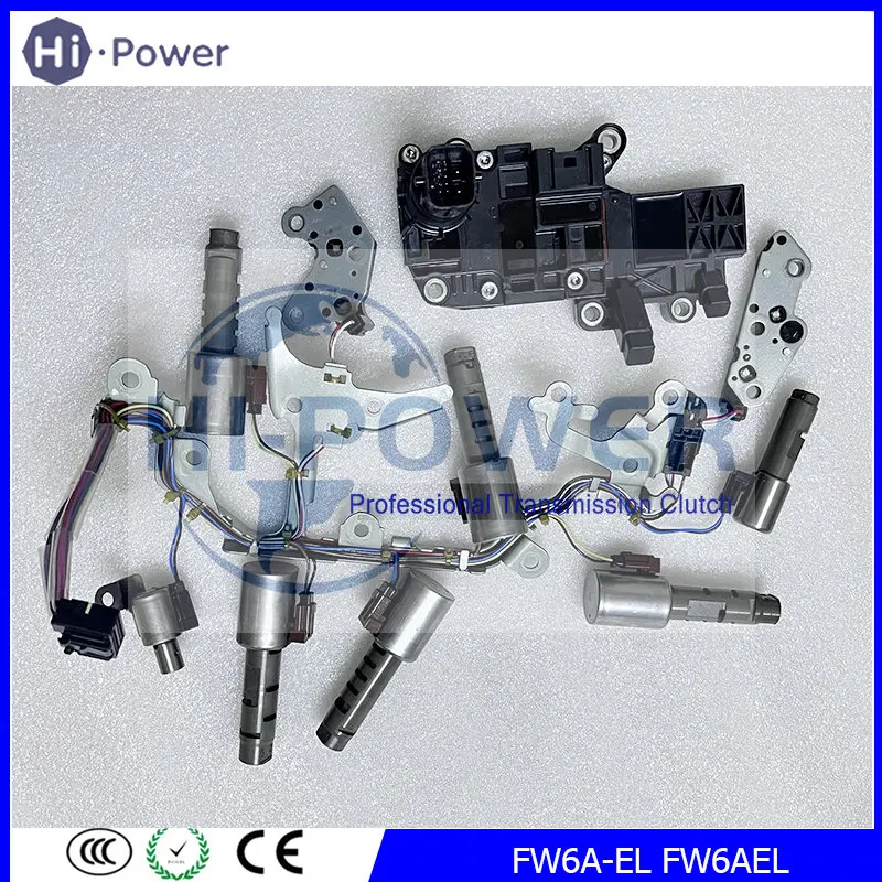 Original-FW6A-EL-FW6AEL-Transmission-Valve-Body-Solenoids-with-Wire ...