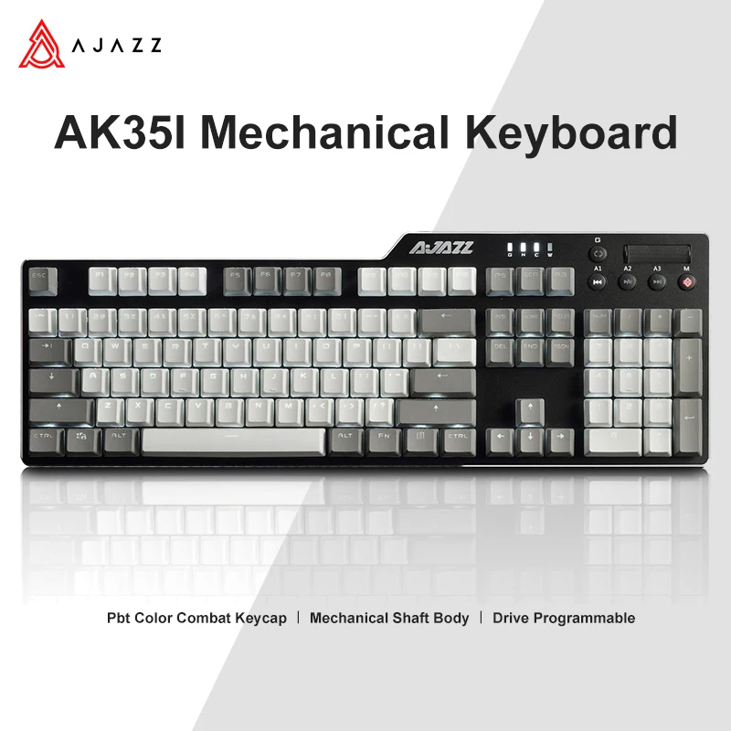 AJAZZ-AK35I-Gaming-Mechanical-Keyboard-104-Keys-Full-Hot-Swappable ...