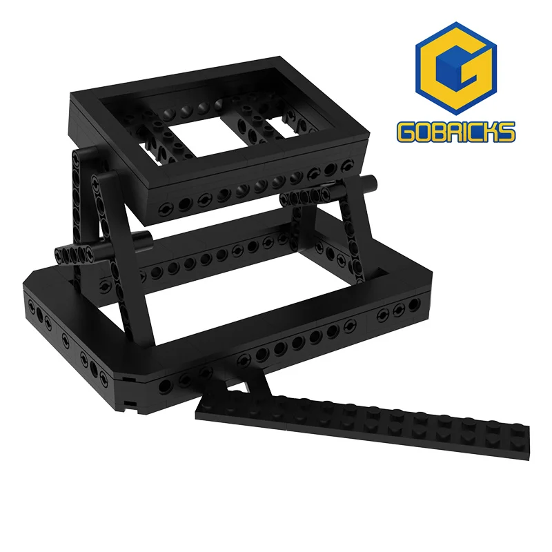 Gobricks-MOC-Display-Stand-Bricks-Set-fit-for-10300-Back-to-the-Future ...