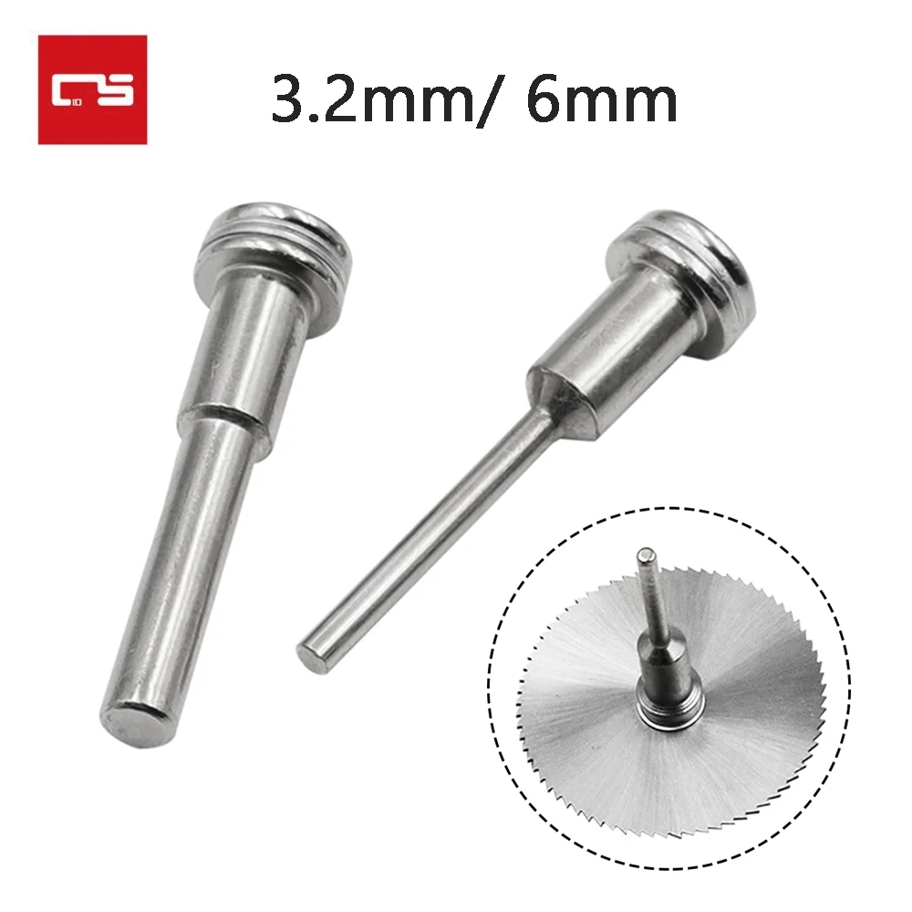 3-175-6mm-Shank-Polishing-Wheel-Mandrels-Set-Cutting-Disc-Extension-Rod ...
