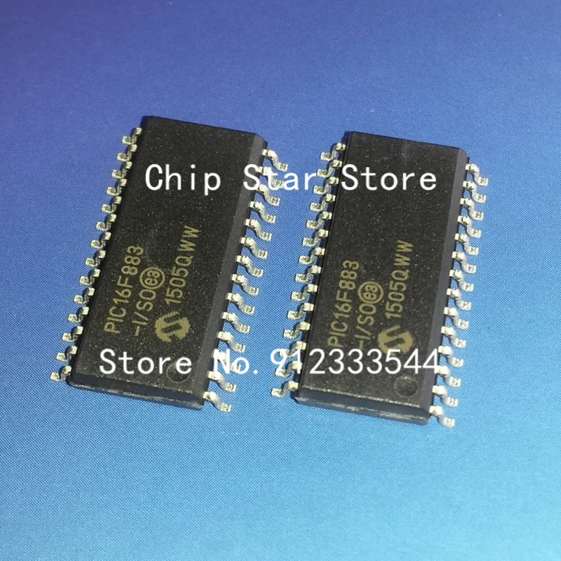 20pcs/Lot PIC16F883 I/SO PIC16F883 8Bit Microcontrollers MCU SOIC28 100%New And Original ...