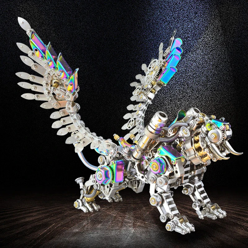 3D-Metal-Tiger-Assembly-Model-Kit-Animais-Mec-nicos-Montar-Puzzles-DIY ...