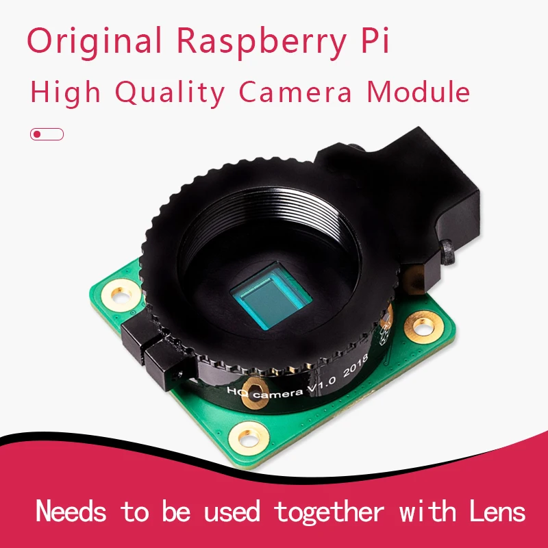 Raspberry Pi High Quality HQ Camera Module 12.3MP IMX477 sensor support ...