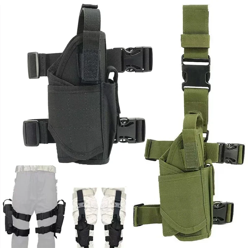 Universal Drop Leg Thigh Gun Holster Right Left Hand Outdoor Sports ...