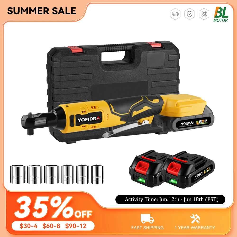 200N.M bezszczotkowy klucz elektryczny grzechotka 3/8 Cal akumulatorowe ręczne narzędzie do ...