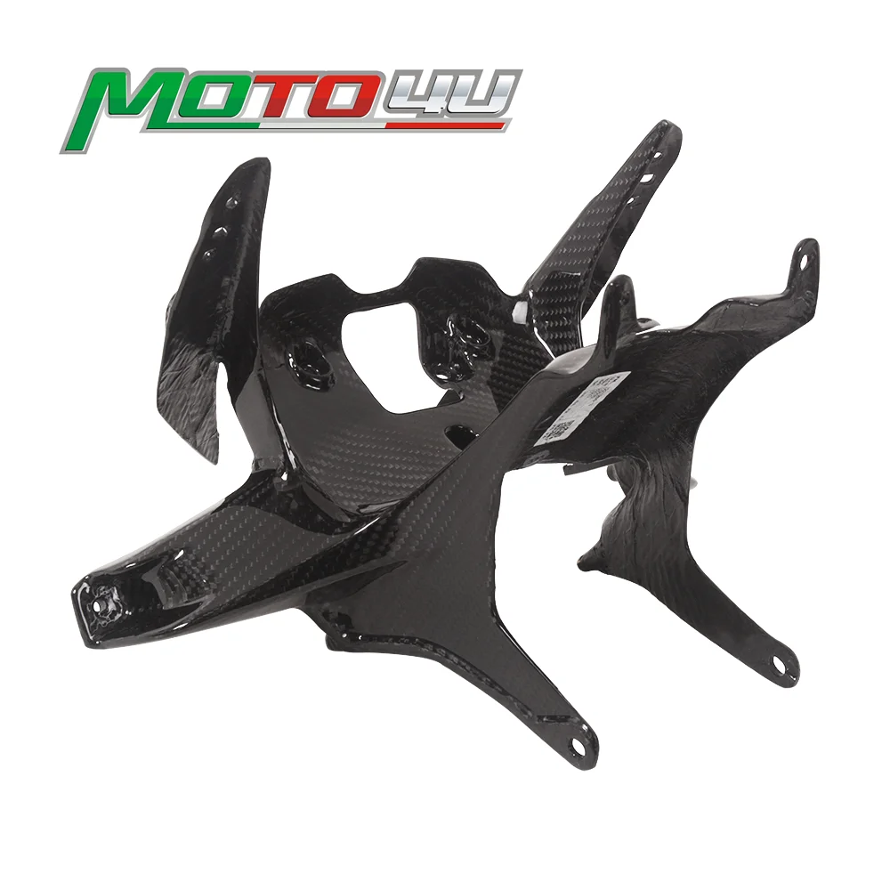 For-Ducati-Panigale-V4-V4S-V2-100-Carbon-Fiber-Front-Lamp-Bracket ...