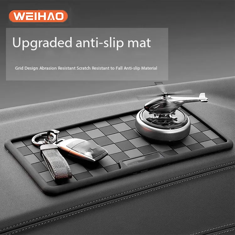 Park-plaka-kaymaz-Mat-araba-Dashboard-saklama-kutusu-g-zl-k-tutucu-kart ...