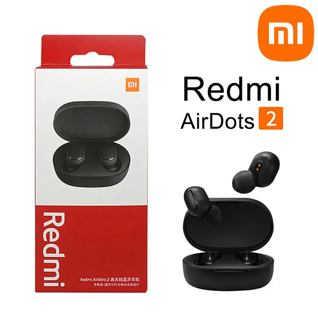Original-Xiaomi-Redmi-Airdots-2-Earbuds-True-Wireless-Earphone-Noise ...