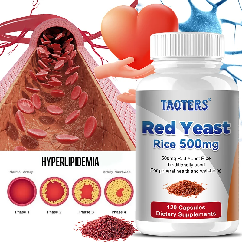 Red-Yeast-Rice-Supplement-Super-Powerful-Vegetarian-Capsules-Immunity ...