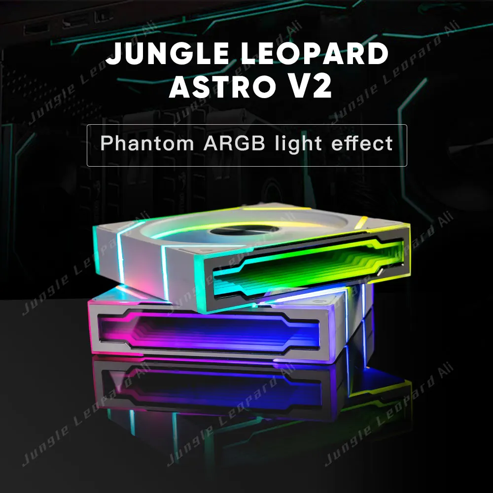 Jungle-Leopard-PC-Case-Fan-AstroV2-120mm-5V-3Pin-ARGB-Cyclic-Mirror ...
