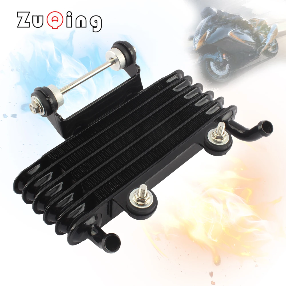 Moto Oil Cooler Pit Bike Cooling With Stand For KAWASAKI HONDA ...