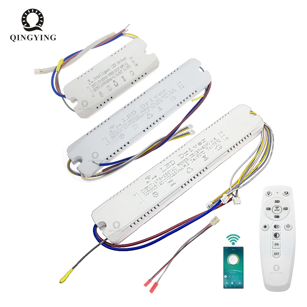 2.4G Intelligent LED Driver Chandelier Transformer Remote+ APP Control ...