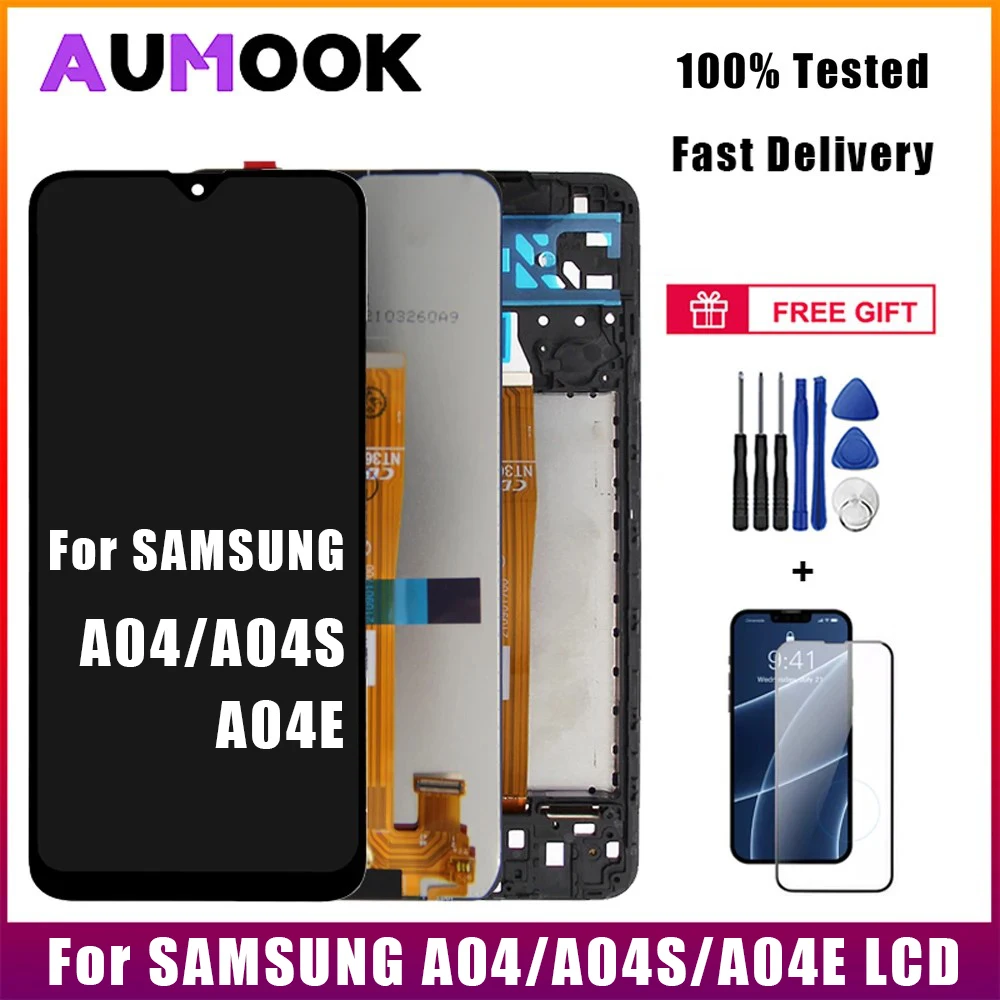 Tested-LCD-Display-for-Samsung-Galaxy-A04s-A04-A04E-LCD-Display-Touch ...