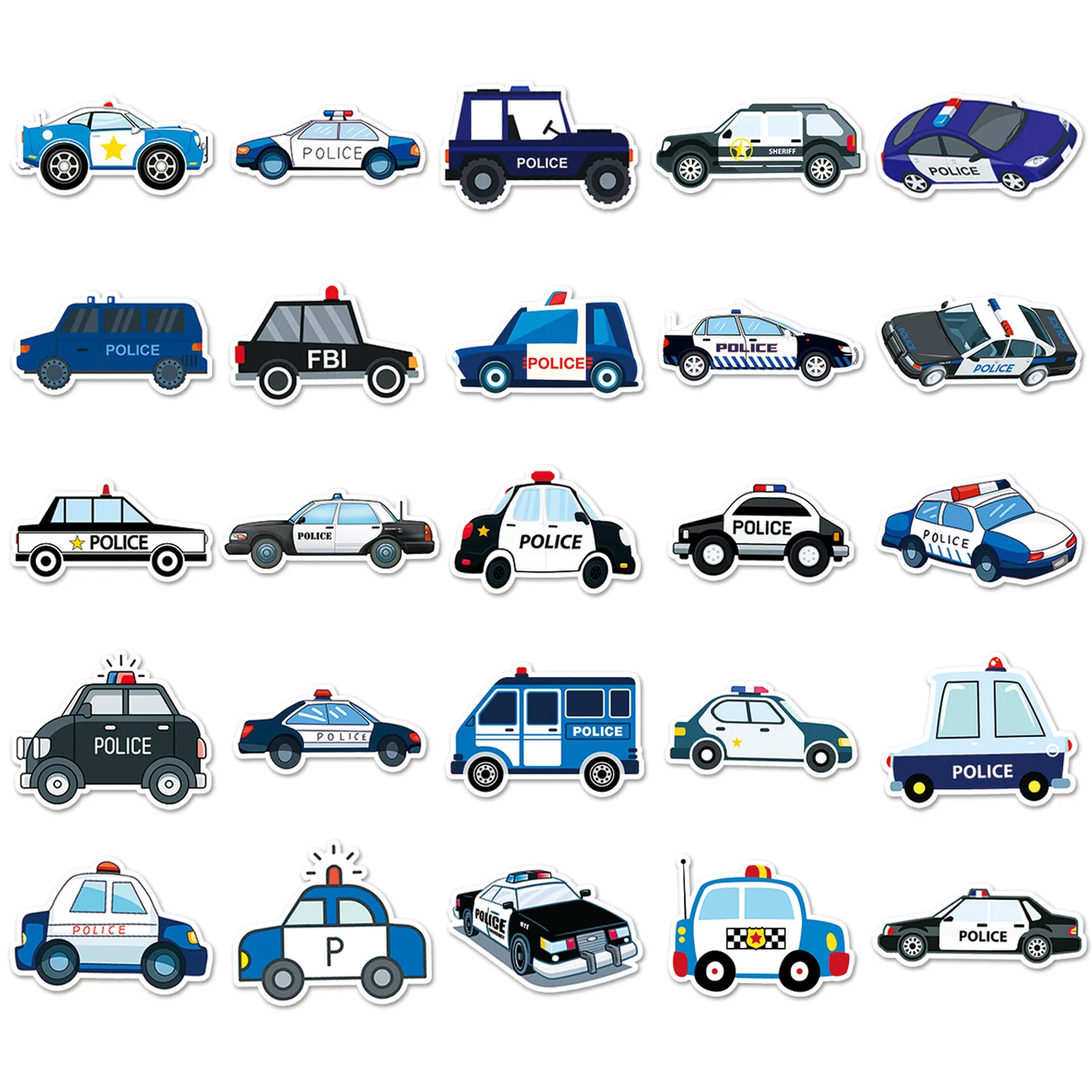 Police Stickers For Kids