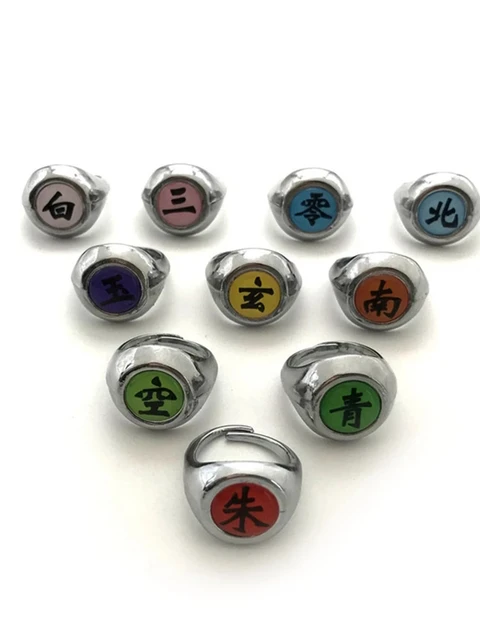 Naruto Akatsuki Rings