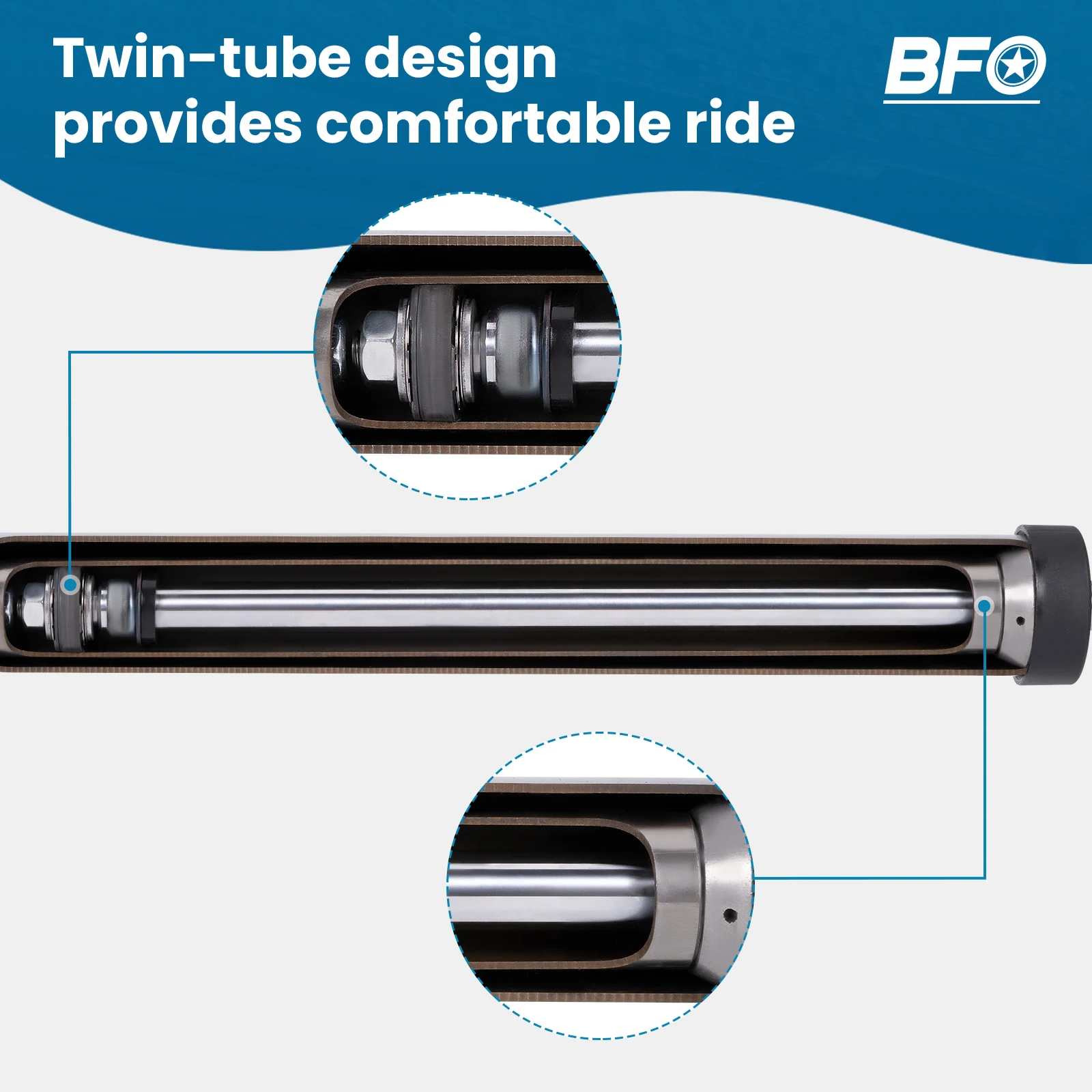 Jual Shock Nitro Drop Depan 2"-3" Belakang 4"-5" Untuk Chevy C10 GMC ...