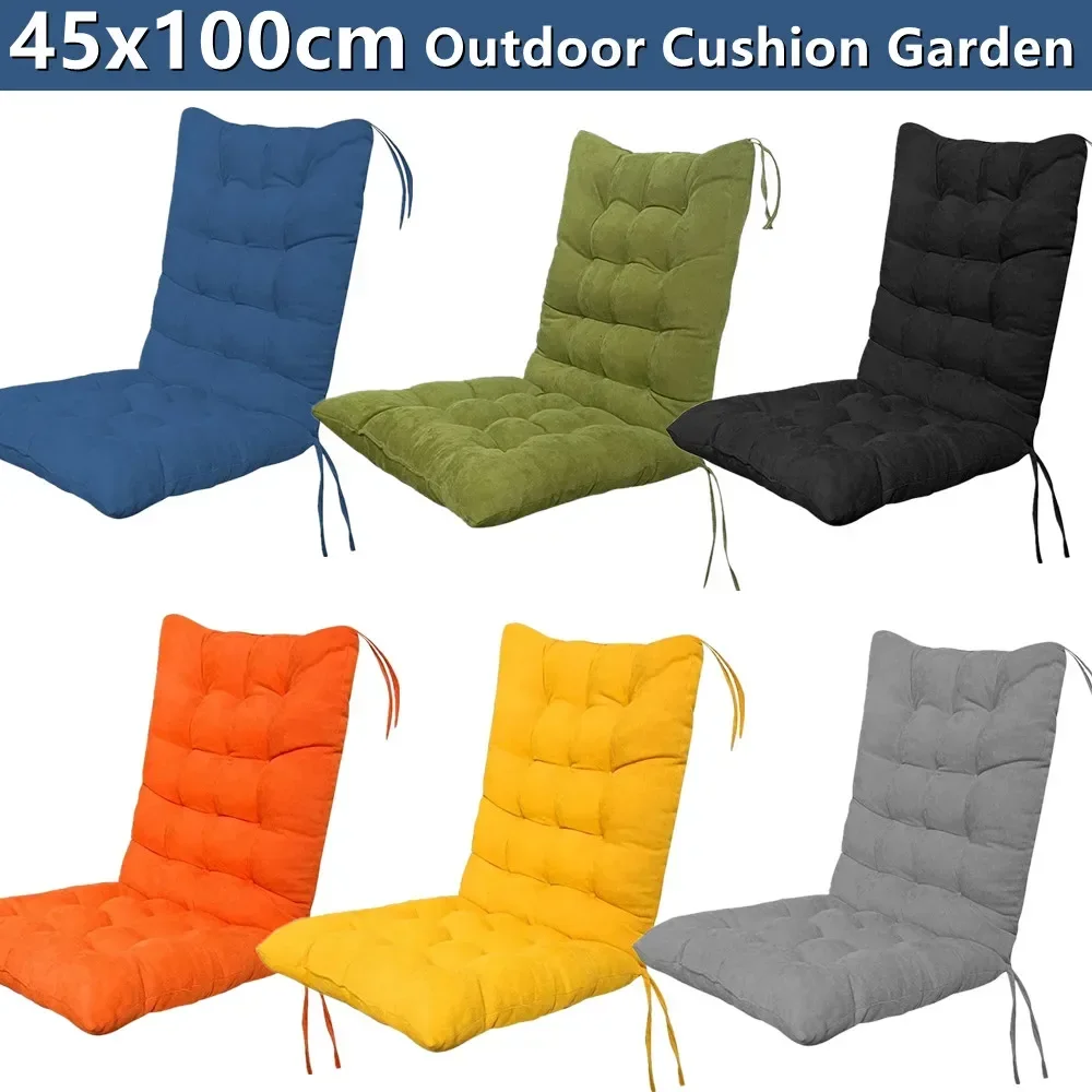 45x100cm Chair Cushion Garden Patio Recliner Relax Rocking Cushion ...